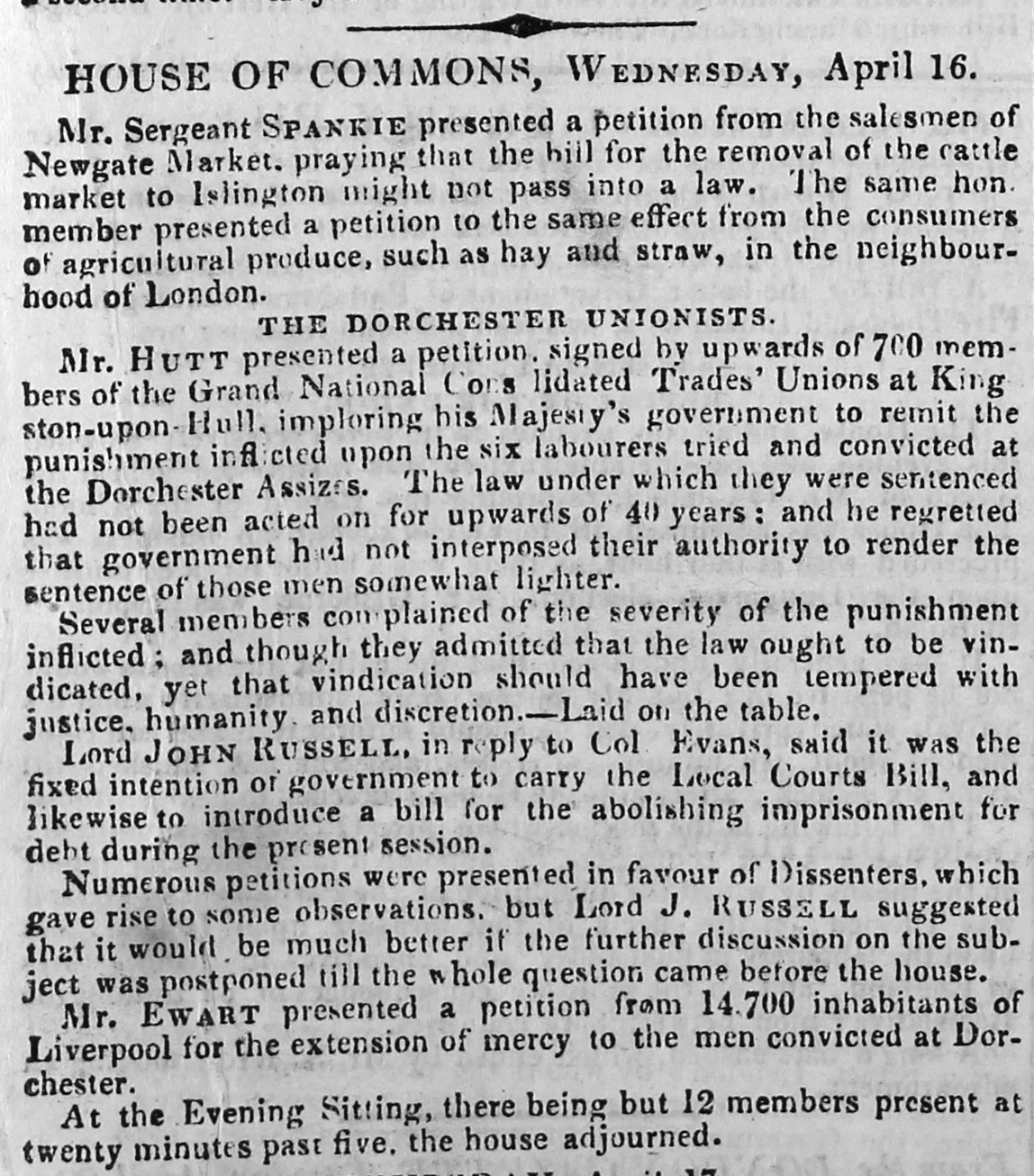 Popular Protest and Petitions | Marx Memorial Library